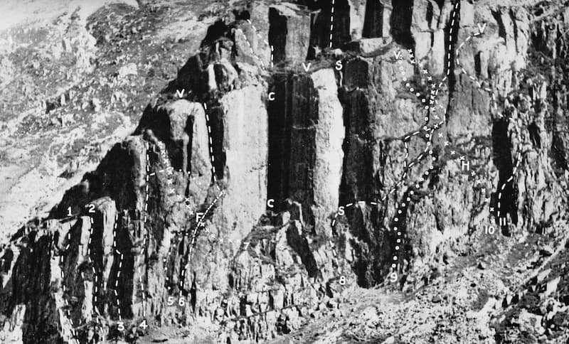 Dinas Cromlech | Climbing History