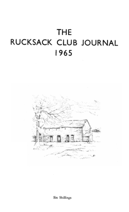 Rucksack Club Journal 1965 | Climbing History